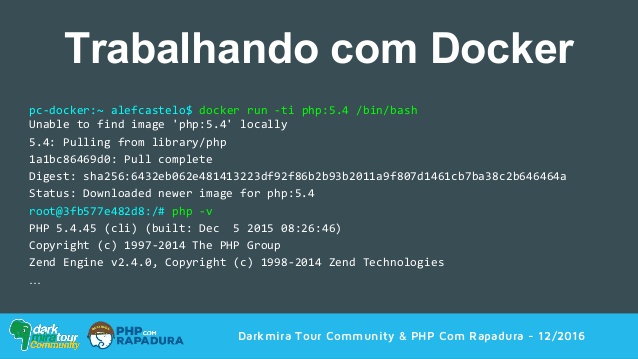 Docker + PHP em 5 minutos | WebaDesign - Empresa de Webdesign - Desenvolvimento Web Design Macaé ...